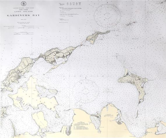 Raymond Stanton Patton | GARDINERS BAY MAP (1935) | MutualArt