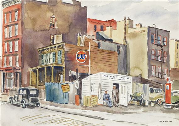 Max Arthur Cohn | New York Street Scene (1935) | MutualArt