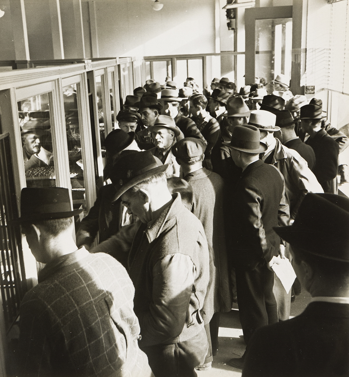Dorothea Lange | State Employment Office at San Francisco | MutualArt