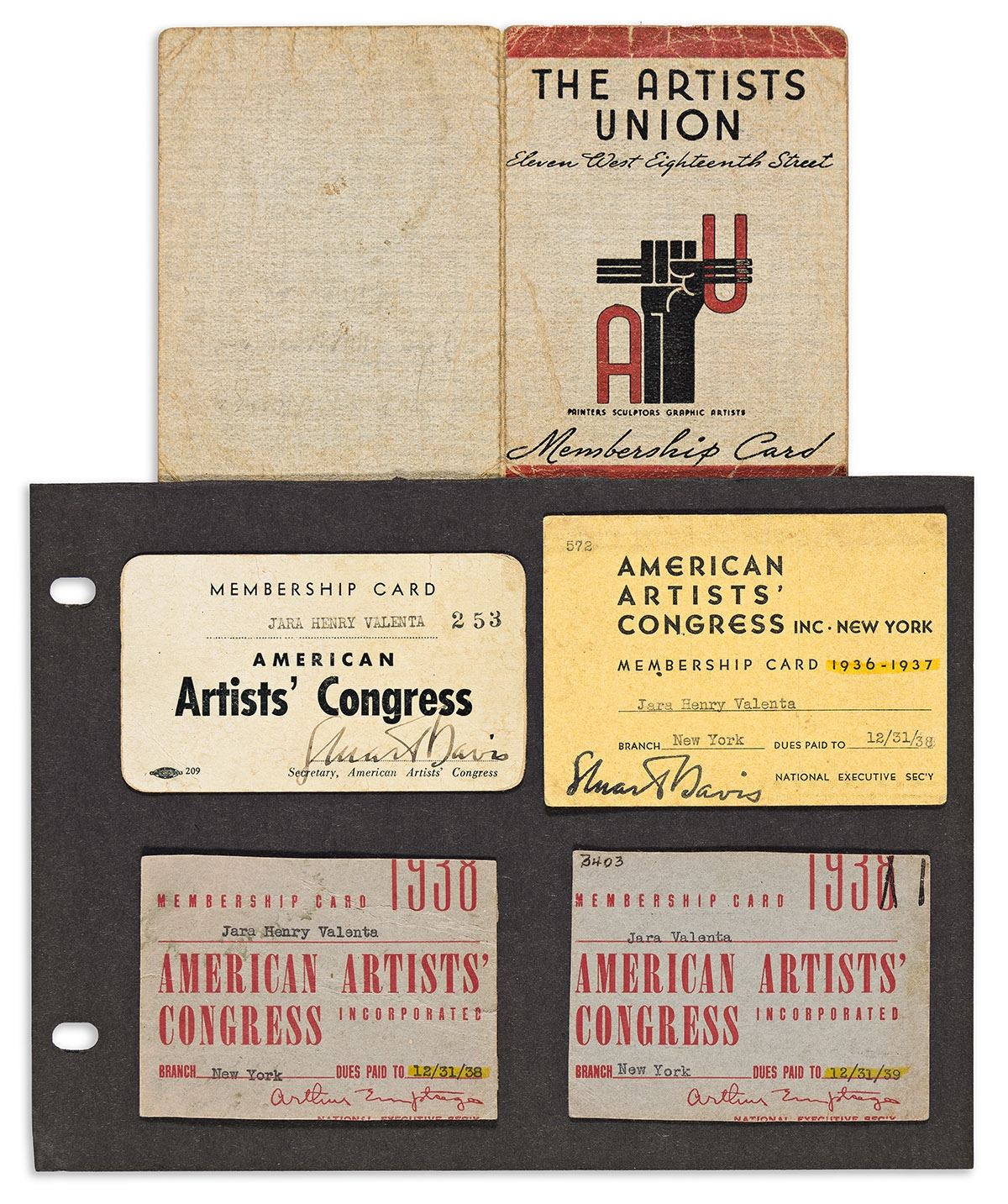 Jaroslav H. Valenta | Correspondence (1940) | MutualArt