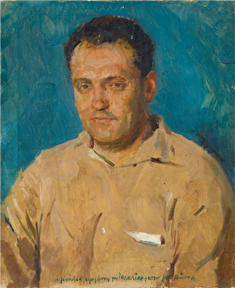 Joseph Hirsch | Portrait of Maurice Glickman (19) | MutualArt