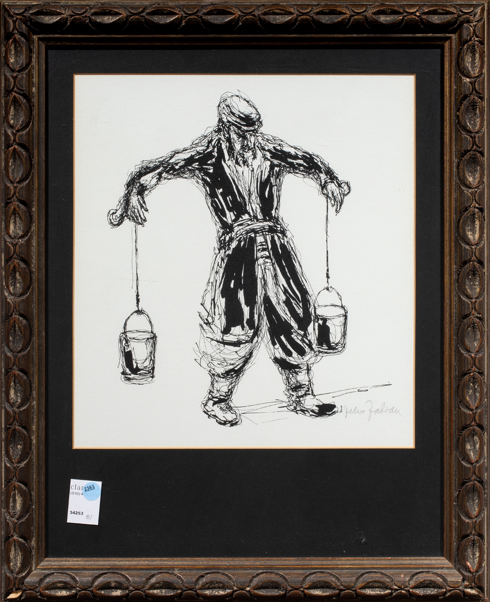Felix Fabian | Man with Buckets | MutualArt
