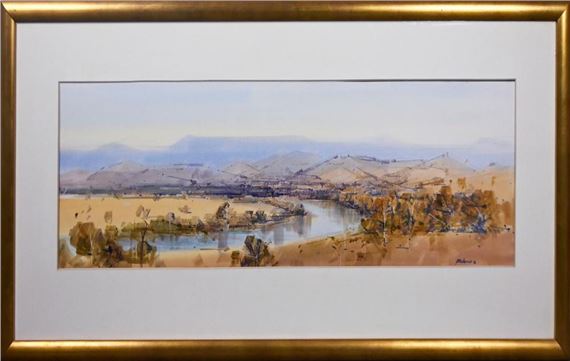 John Borrack | THE RIVER ALEXANDRA 1986, (1986) | MutualArt