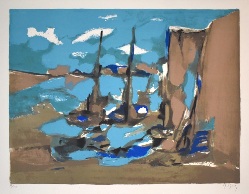Marcel Mouly | Marcel Mouly Hand signed Lithograph Amsterdam | MutualArt