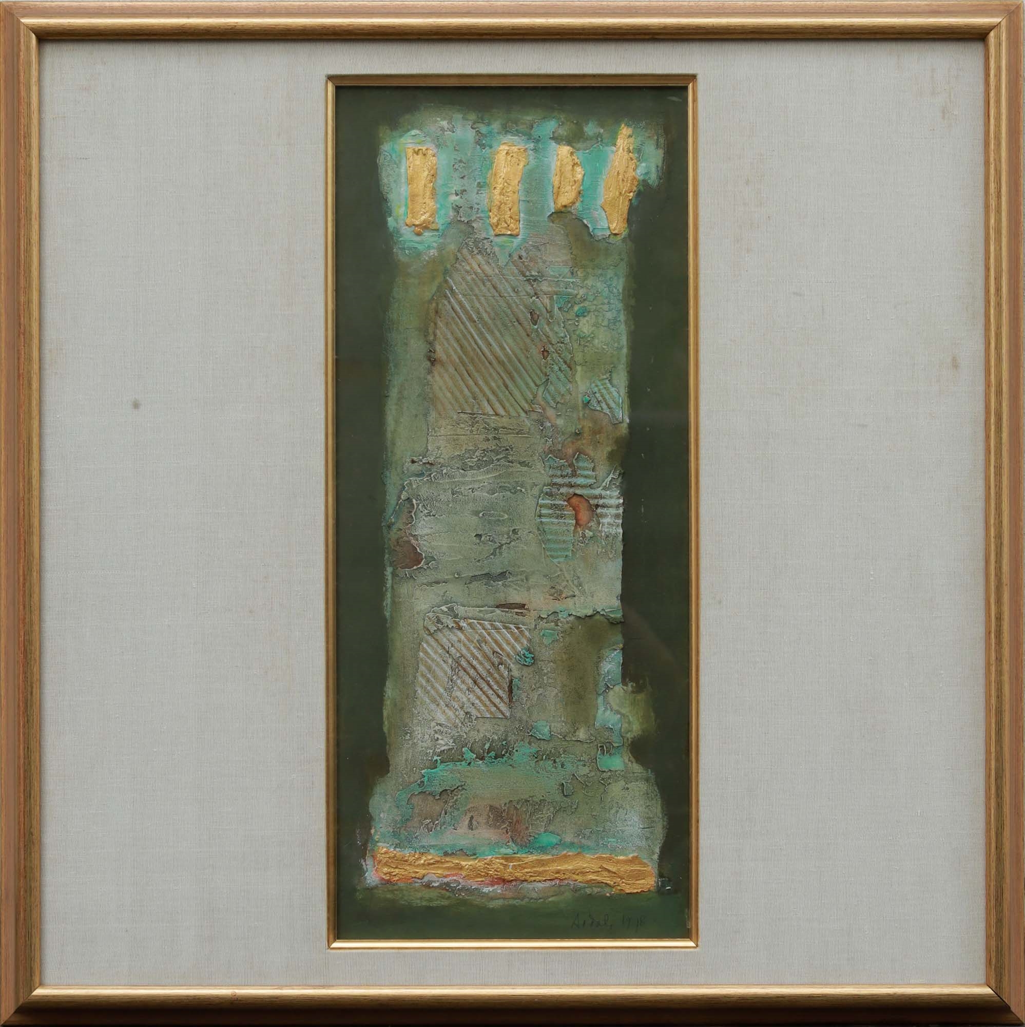 Ahmad Sadali | Vertical Plane with Green Background (Bidang Vertikal ...