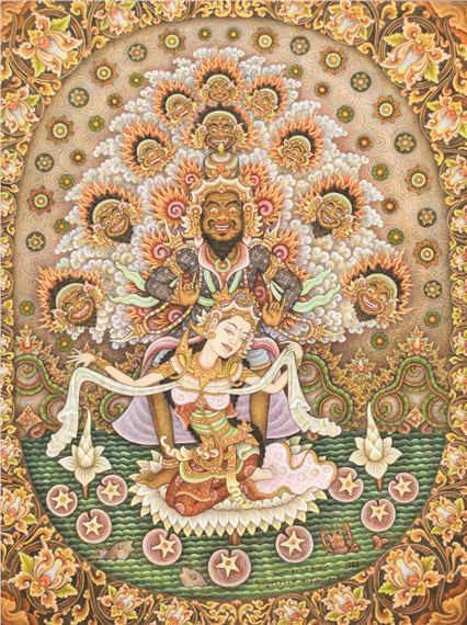 I Gusti Ketut Kobot | Sinta and Lord Brahma (Sinta dan Dewa Brahma ...