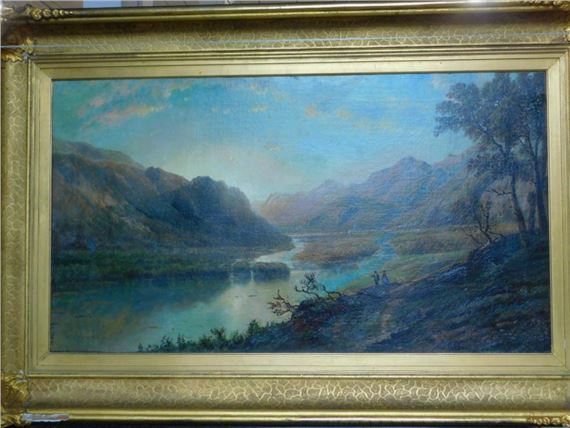 Edmund D. Lewis | River Landscape (Late 19) | MutualArt