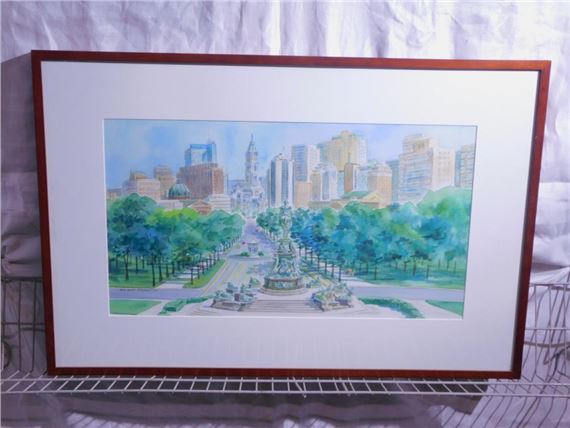 Rose Kirkpatrick | Benjamin Franklin Parkway (looking south east ...