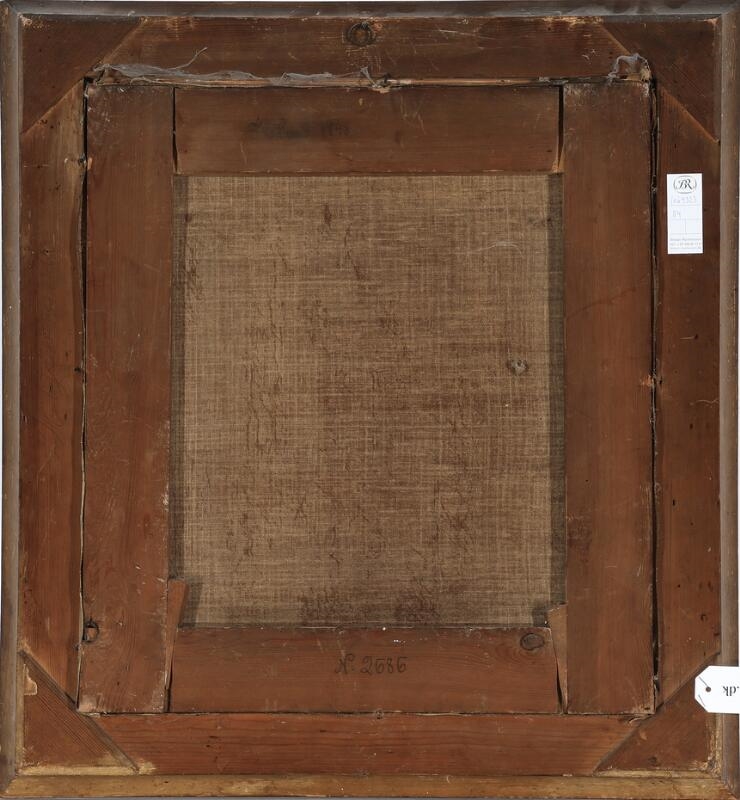 F. C. Lund | A rider with his horse in a riding court (1840) | MutualArt