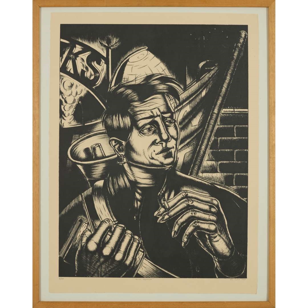 Ken Currie | UNION ORGANISER, 1987 | MutualArt