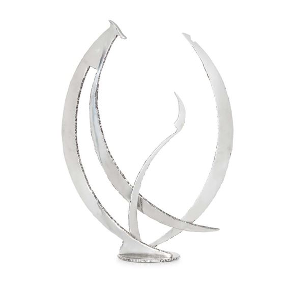 George Wyllie | ABSTRACT CRESCENT FORM, 1975 | MutualArt