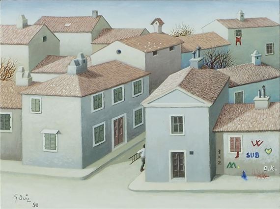 Giovanni Duiz | Casa scarabociada (90) | MutualArt