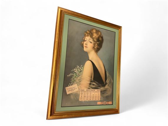 William Haskell Coffin | December 1923 Calendar Art (1923) | MutualArt