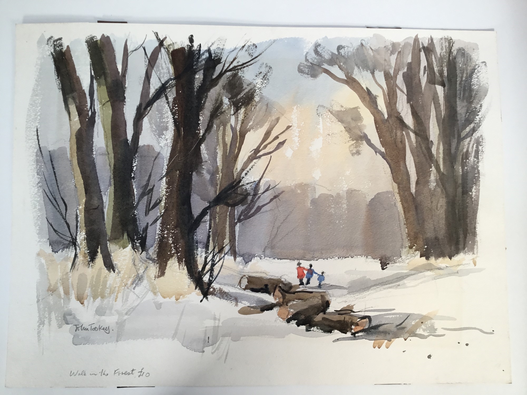 John Tookey | A Walk in the Forest | MutualArt