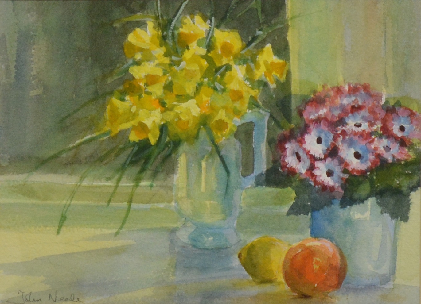 John Neale | Still life with daffodils | MutualArt