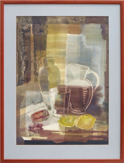 Jekabs Springis | Still life with lemons | MutualArt