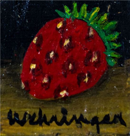 Charles Wehringer | Still Life with Strawberry | MutualArt