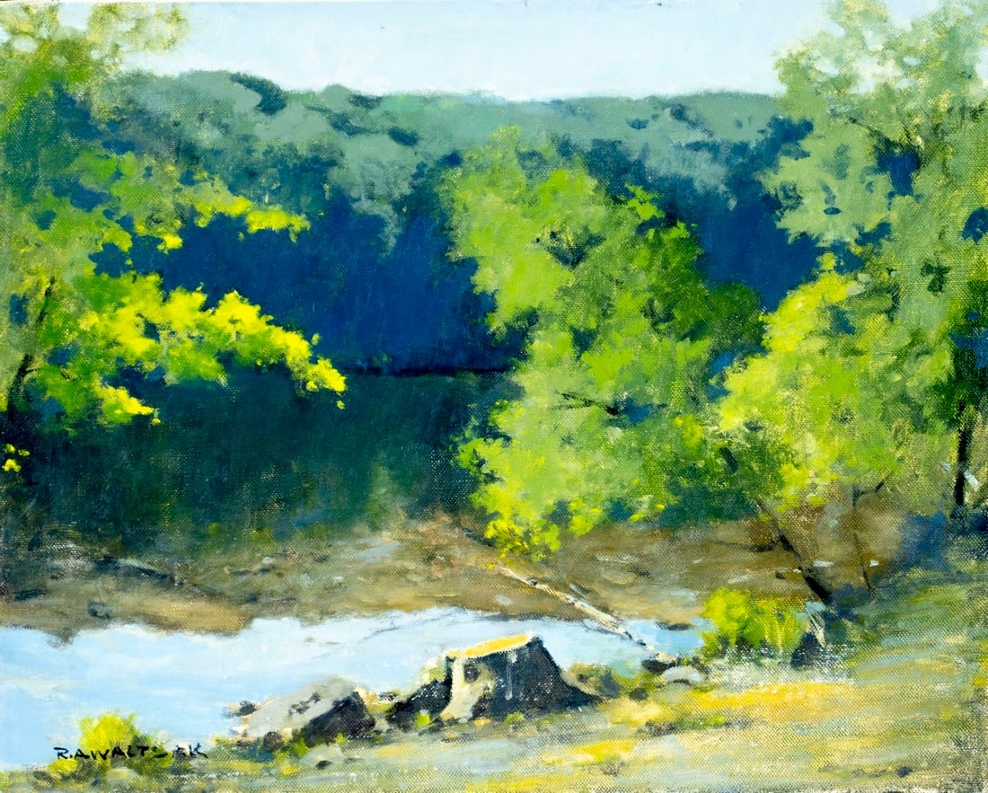 Robert Waltsak | Stream Landscape | MutualArt