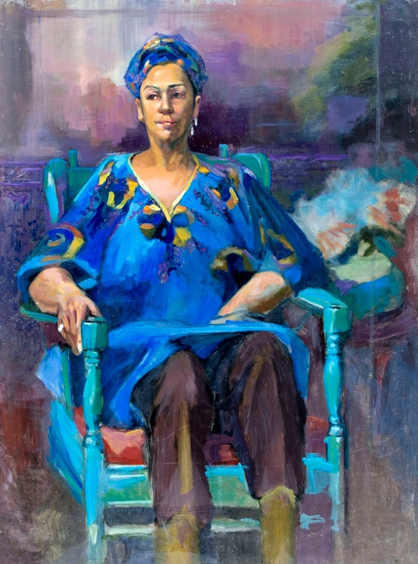 John Reilly | Portrait of Seated Woman | MutualArt