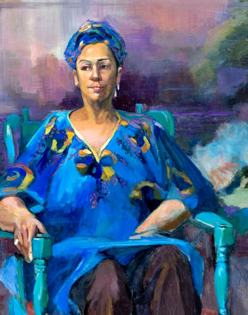 John Reilly | Portrait of Seated Woman | MutualArt