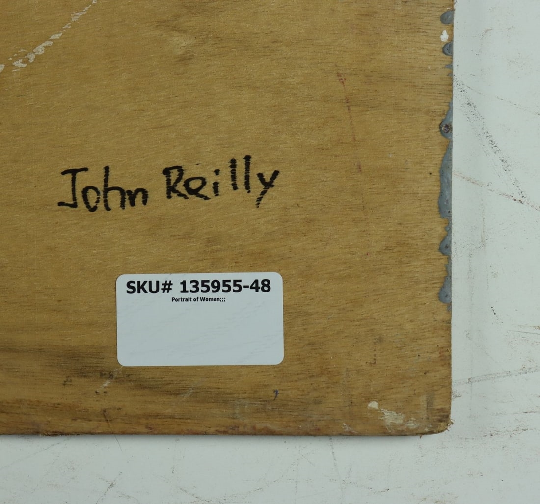 John Reilly | Portrait of Seated Woman | MutualArt