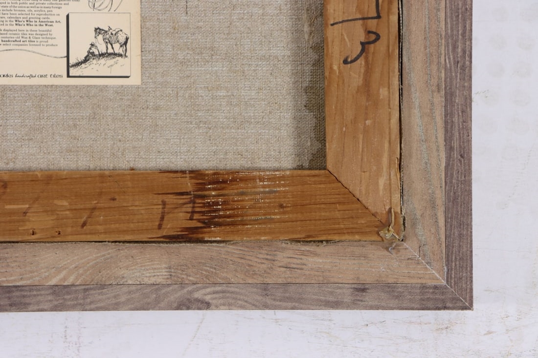 William T. Zivic | Cowboy in Desert (1973) | MutualArt