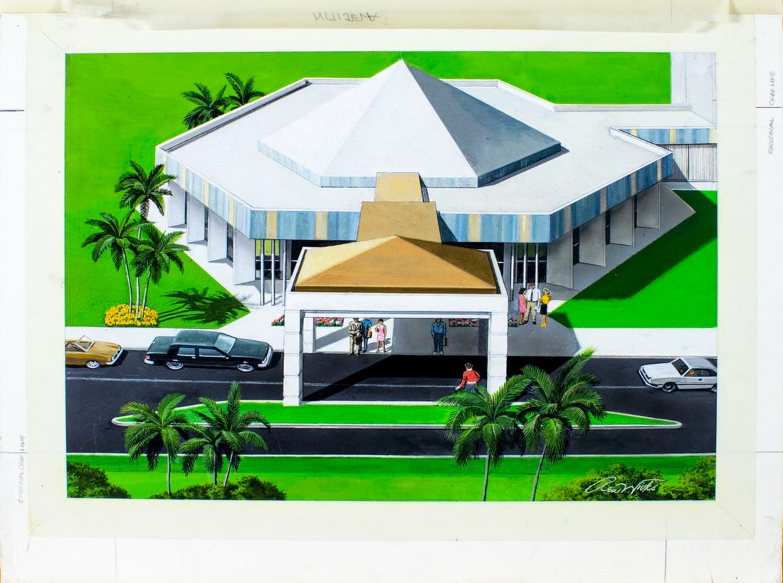 Ren Wicks | Nitijela - Parliament Building | MutualArt