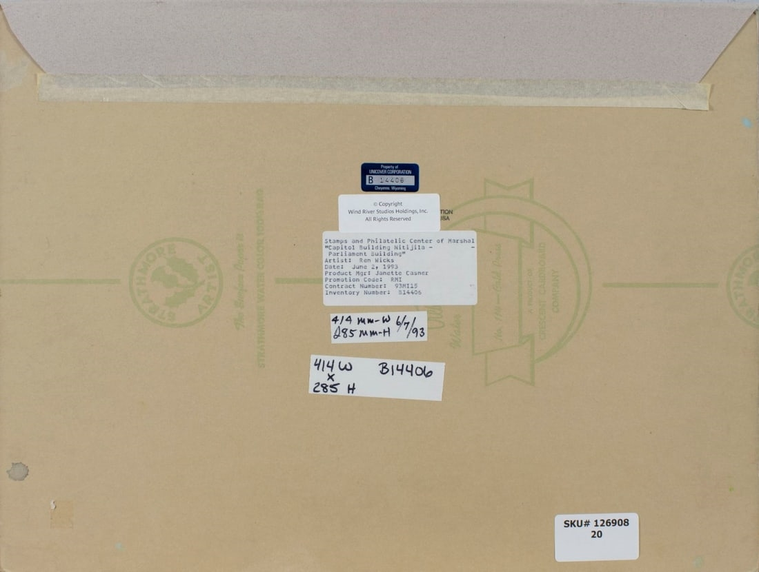 Ren Wicks | Nitijela - Parliament Building | MutualArt