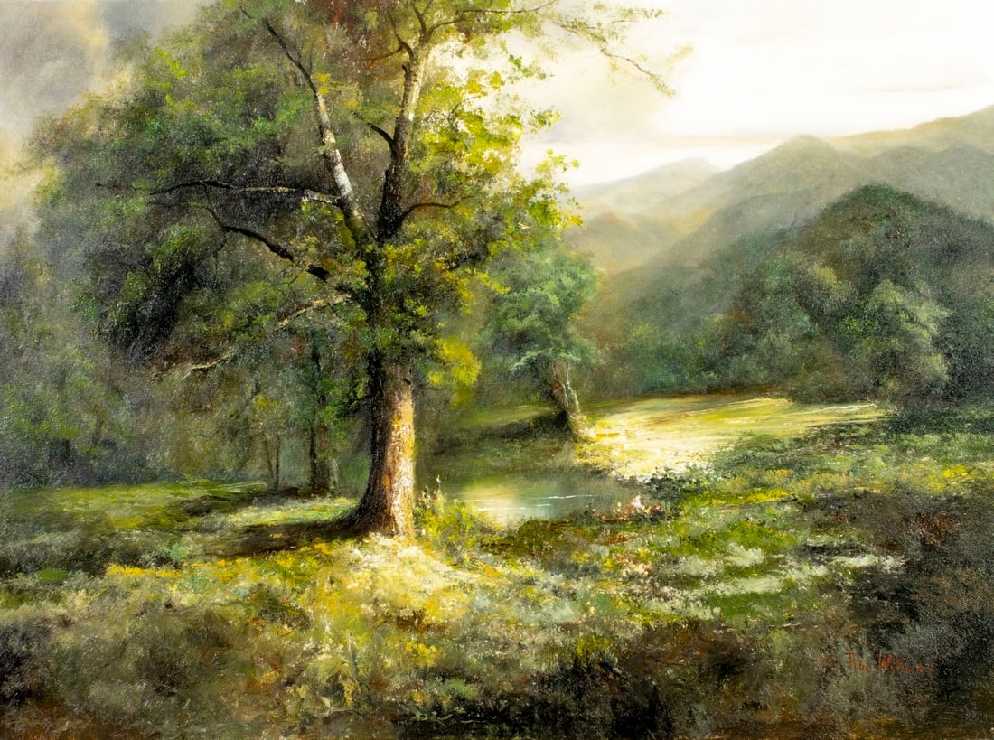 Ron Williams | Mountain Landscape | MutualArt