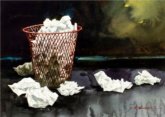 American School, 20th Century | Still Life with Trash Can (1998 ...