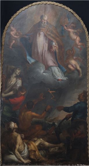 (Frenzel) Oswald Onghers | St Nicholas helping the shipwrecked (1676 ...