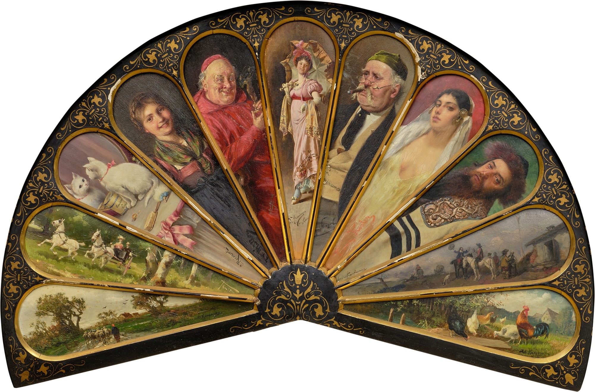 Various Artists | Fan-Form Panels | MutualArt