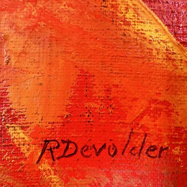 Roland Devolder | Lil in the Red Room | MutualArt
