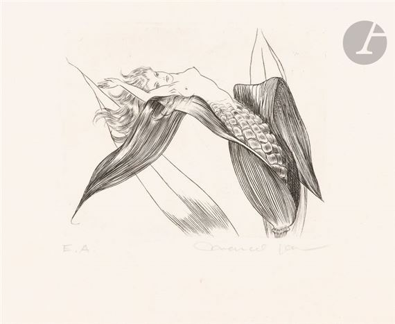 Marcel Jean | Profil de la mémoire; etchings 1935-1942 (1975) | MutualArt