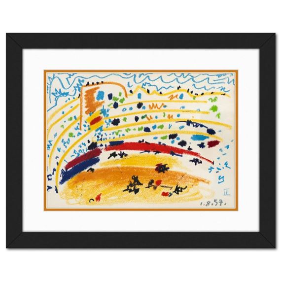Pablo Picasso | Pablo Picasso- Photolithograph on wove paper Toros y ...