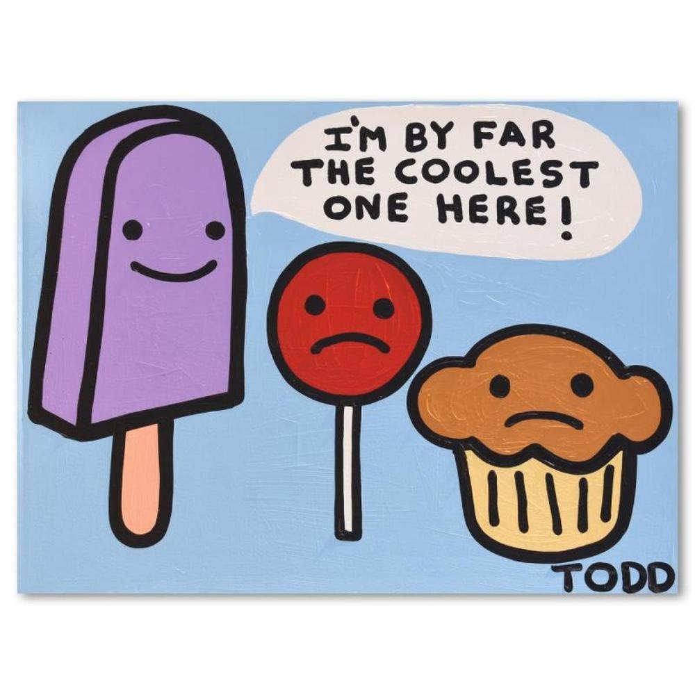 Todd Goldman | Todd Goldman, The Coolest Original Acrylic Painting on ...