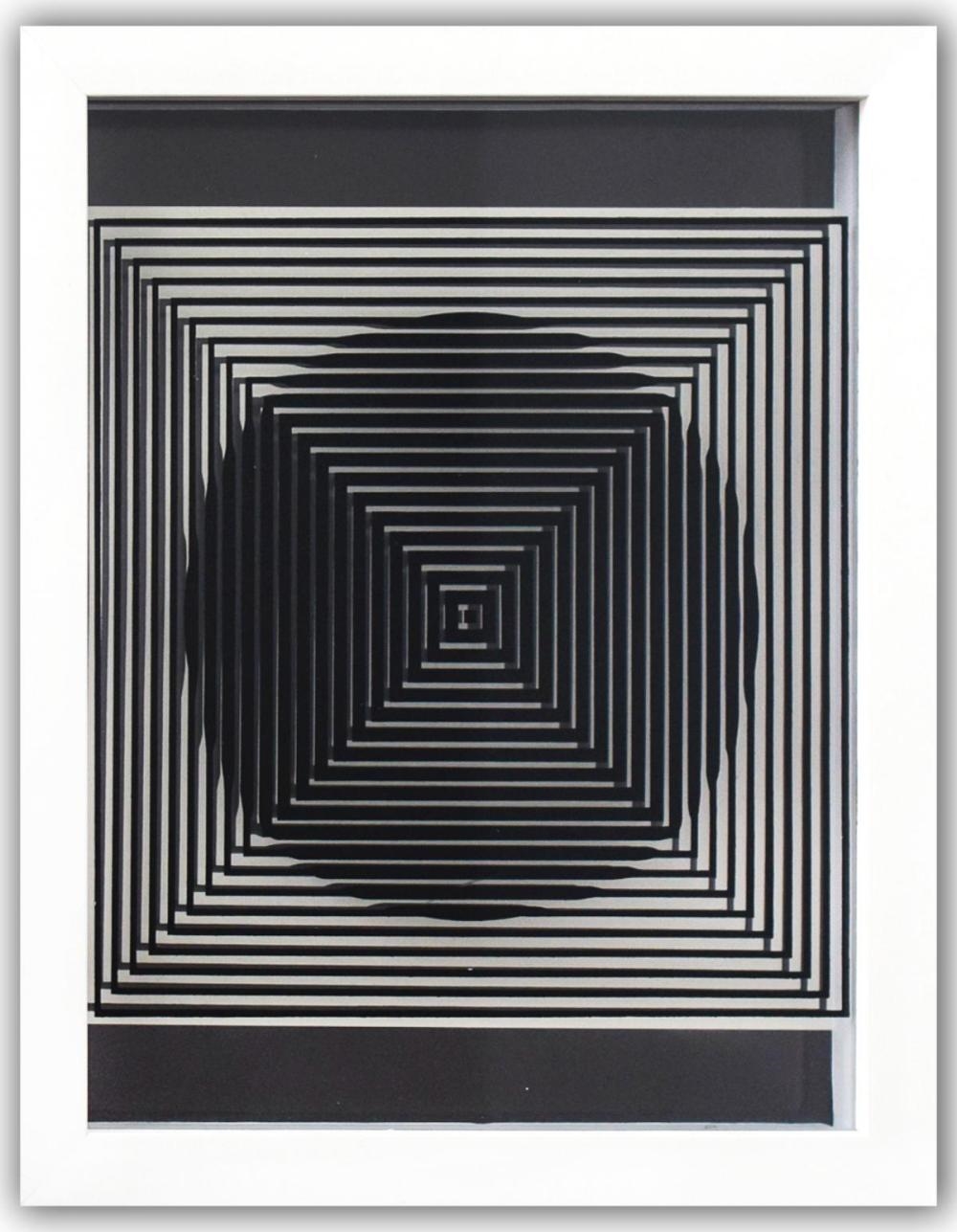 Victor Vasarely | Victor Vasarely- 3D Wall Sculpture/object Cinetiques ...