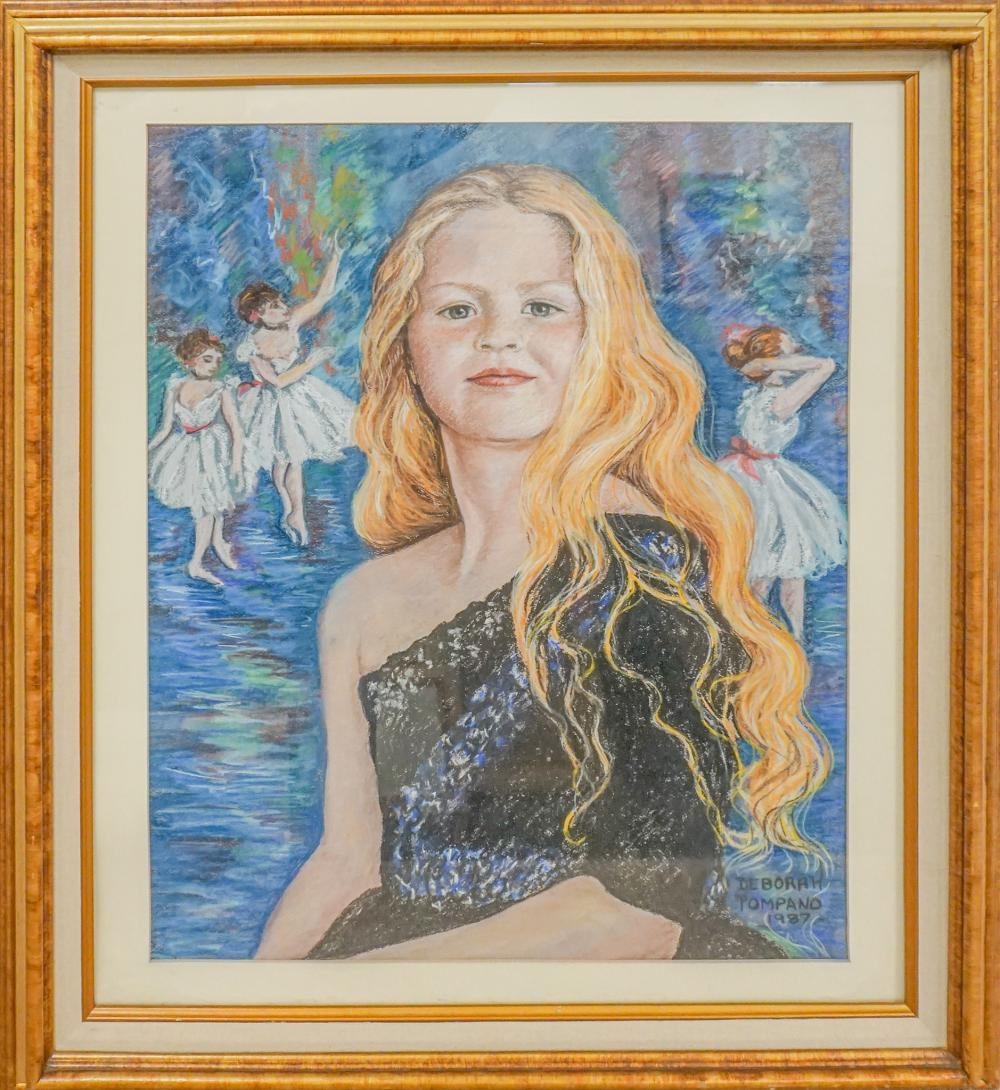 Deborah Pompano | Portrait of a Young Ballerina | MutualArt