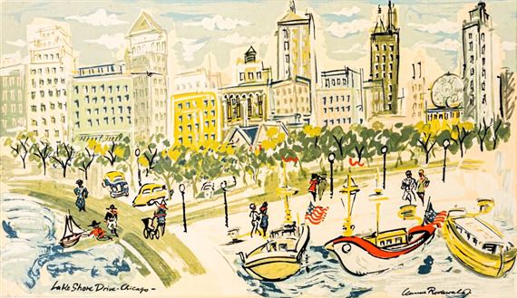 Claude Rodewald | Lake Shore Drive-Chicago | MutualArt