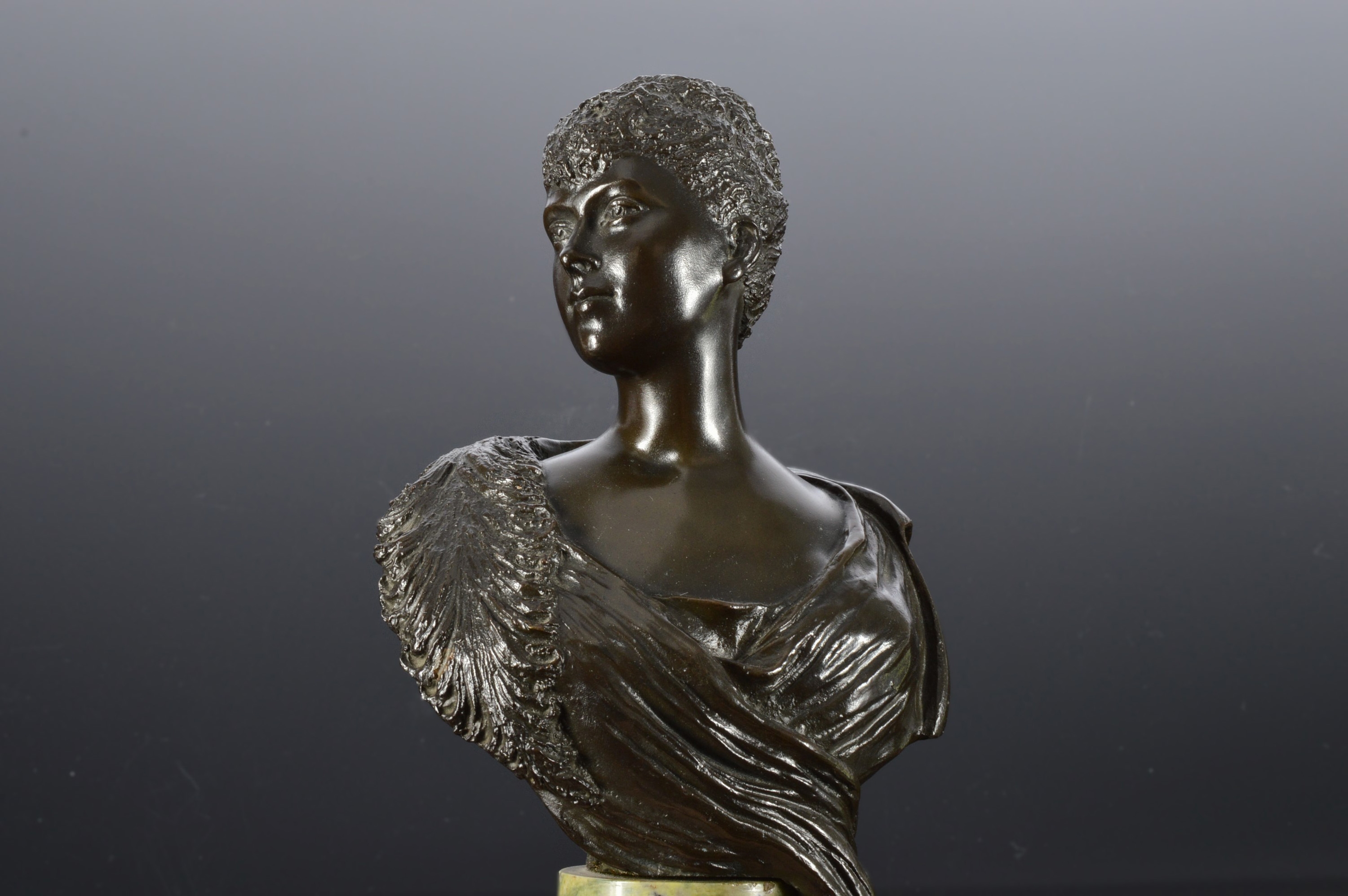 William Henry Tyler | A fine and rare late 19th century bronze of Queen ...