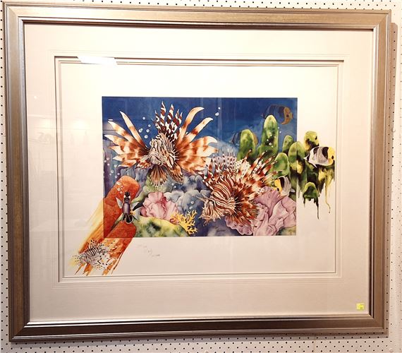 Mark Newman | Lionfish | MutualArt