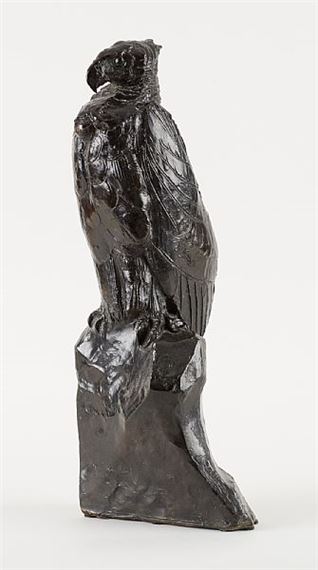 Albéric‏ Collin | Aigle perché. | MutualArt