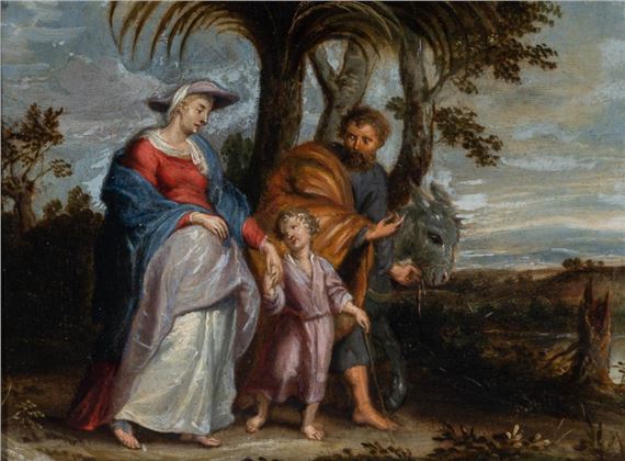 Peter Paul Rubens | The Return of the Holy Family from Egypt | MutualArt