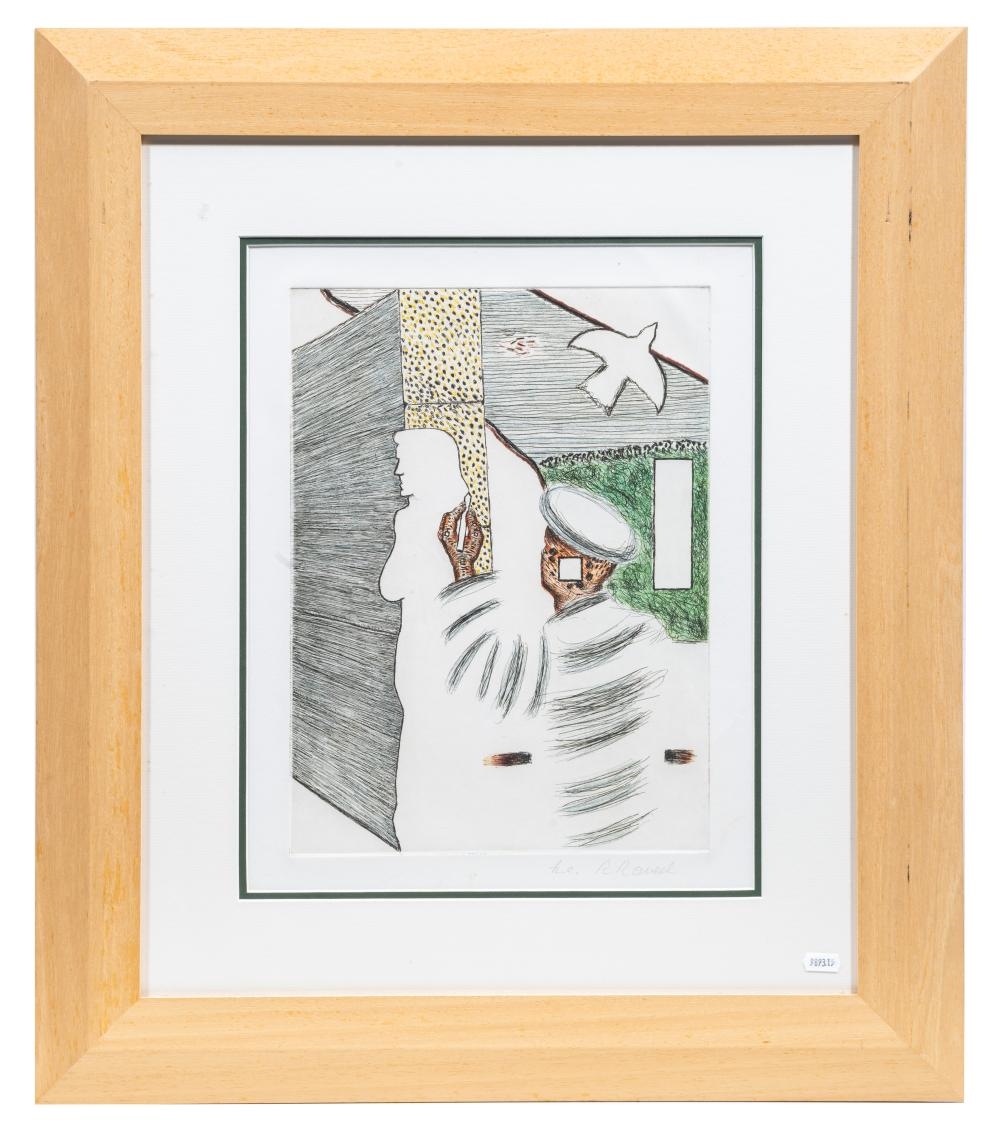 Roger Raveel | etching in colours | MutualArt