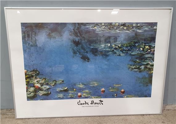 Claude Monet | the waterlily pond | MutualArt