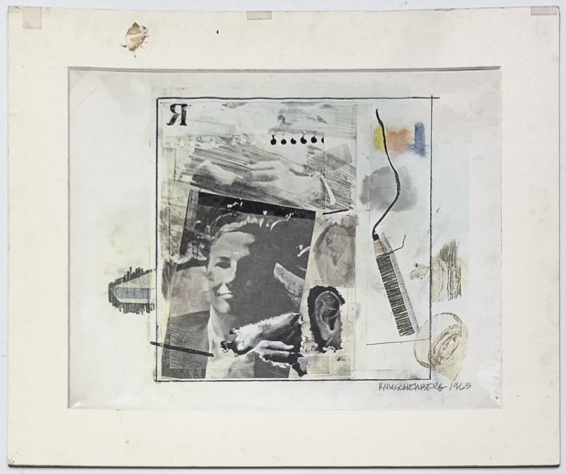 Robert Rauschenberg | Dwan Gallery Poster (1965 (1965) | MutualArt