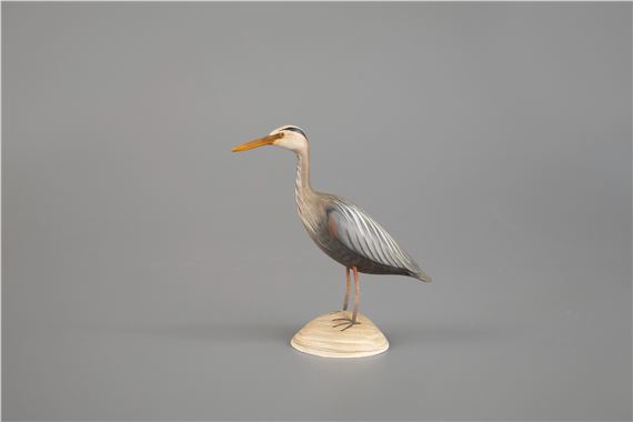 George Strunk | Miniature Great Blue Heron | MutualArt