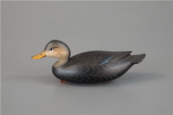 George Strunk | Miniature Black Duck | MutualArt