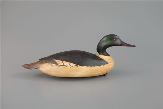 Robert Bob White | White-Rig American Merganser | MutualArt