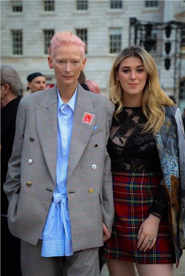 Liz Hatton | Tilda Martin and her daughter Honor Swinton Byrne | MutualArt